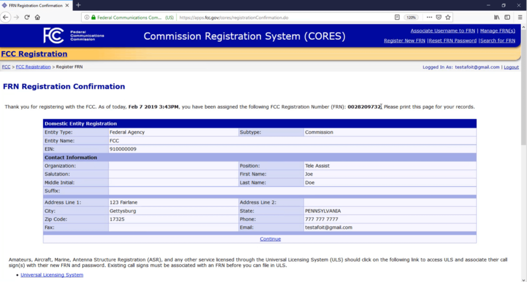 How to Register for your FRN – Ham Radio Prep