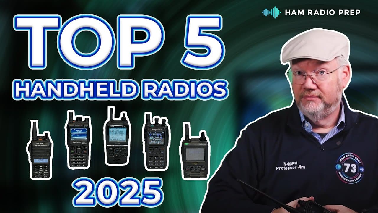 The Best Handheld Ham Radios (2025) – Ham Radio Prep