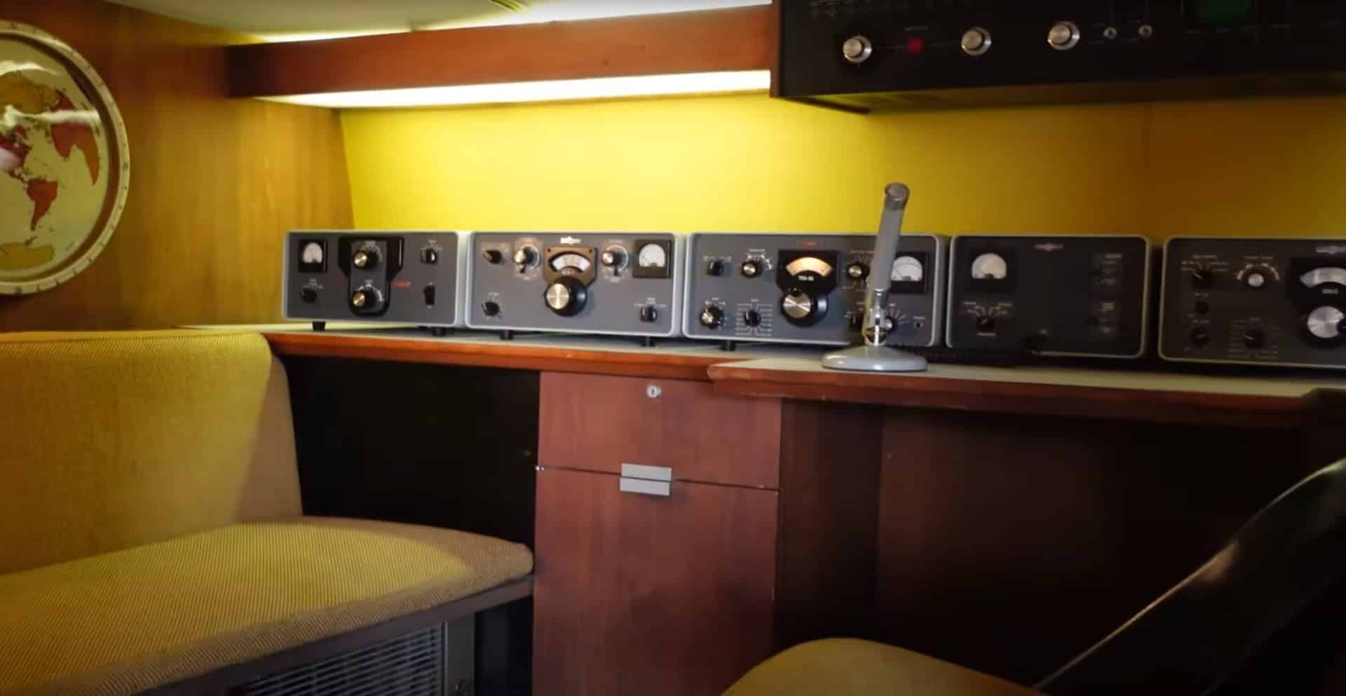 Amateur Radio History: Collins Truck