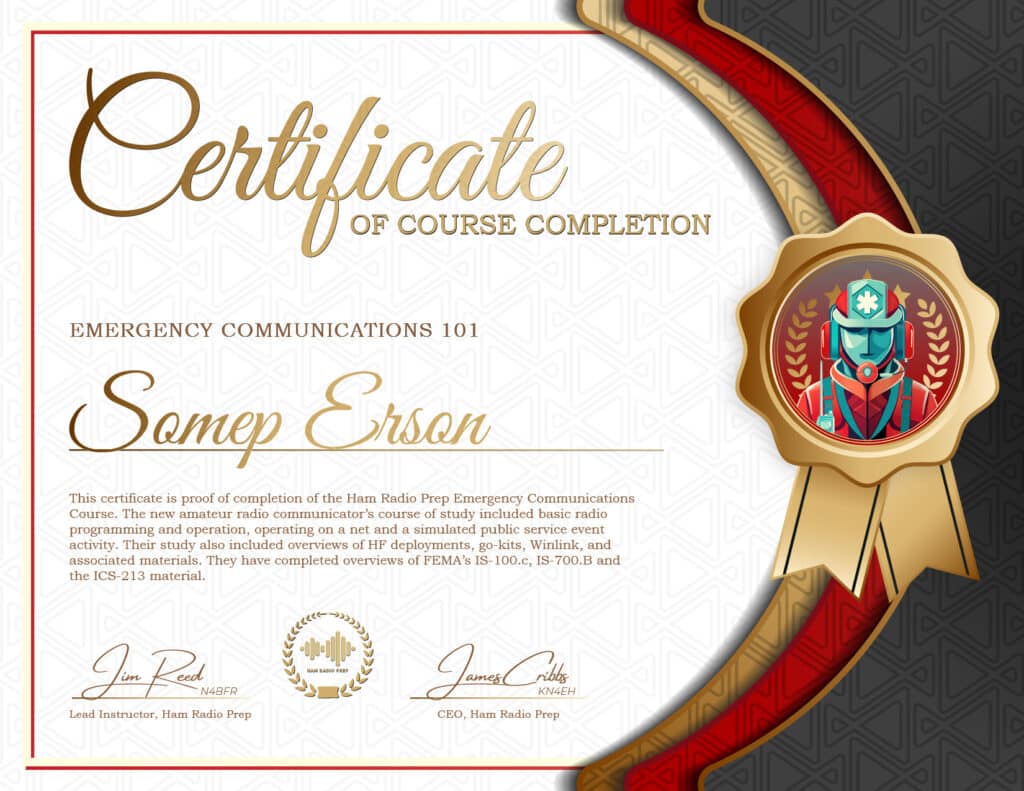 Emergency Communications Course – Ham Radio Prep