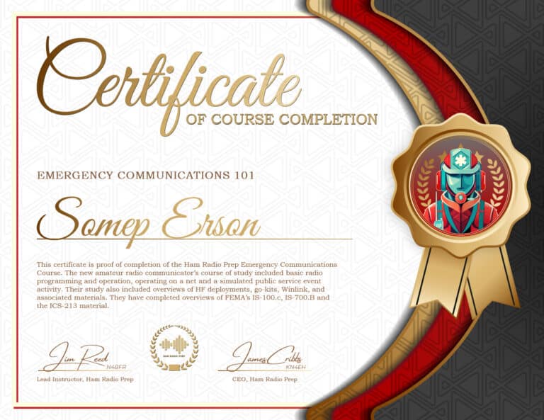 Emergency Communications Course – Ham Radio Prep