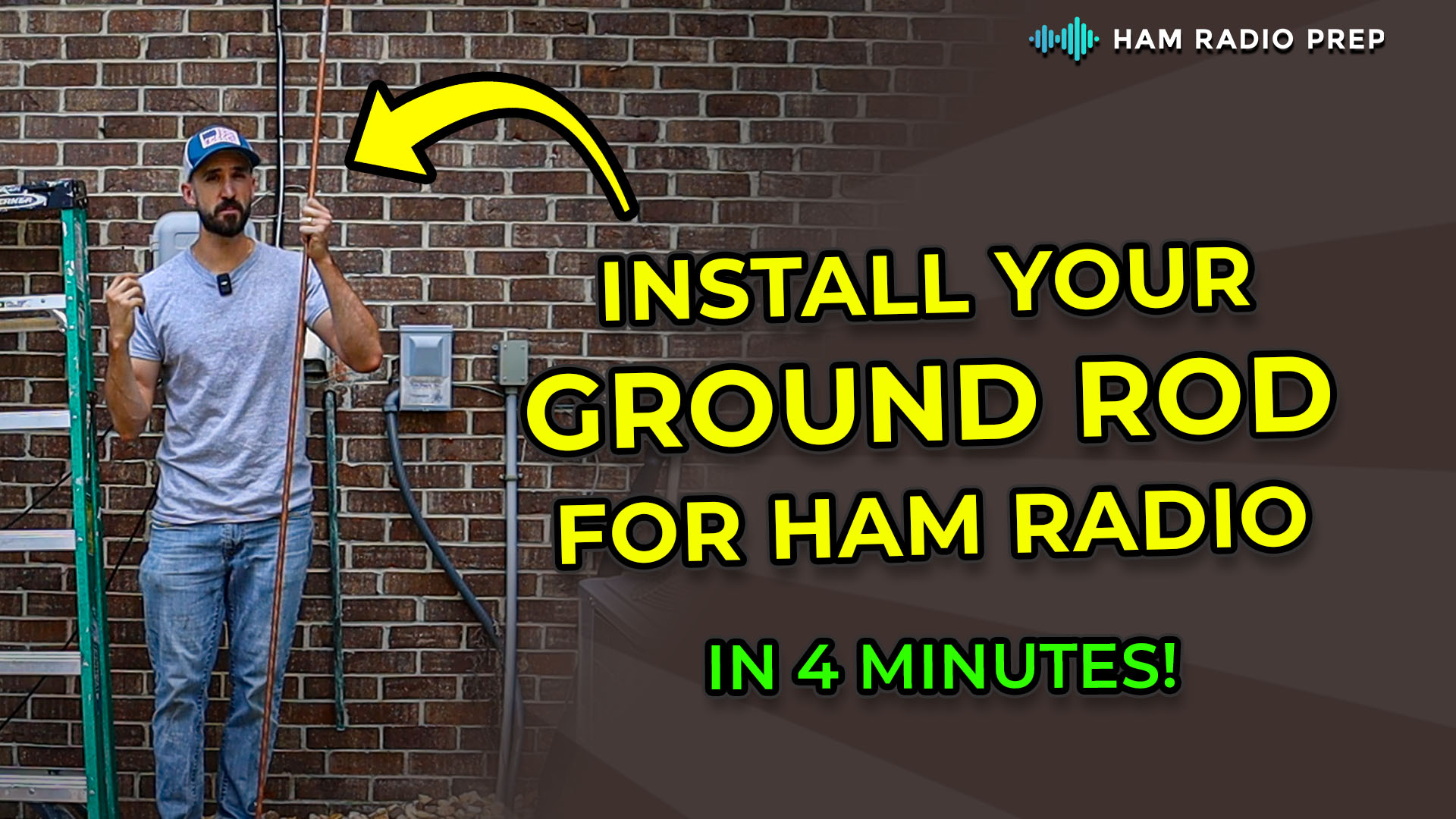 How to Install a Ground Rod for Your Ham or GMRS Antenna System – Ham Radio Prep