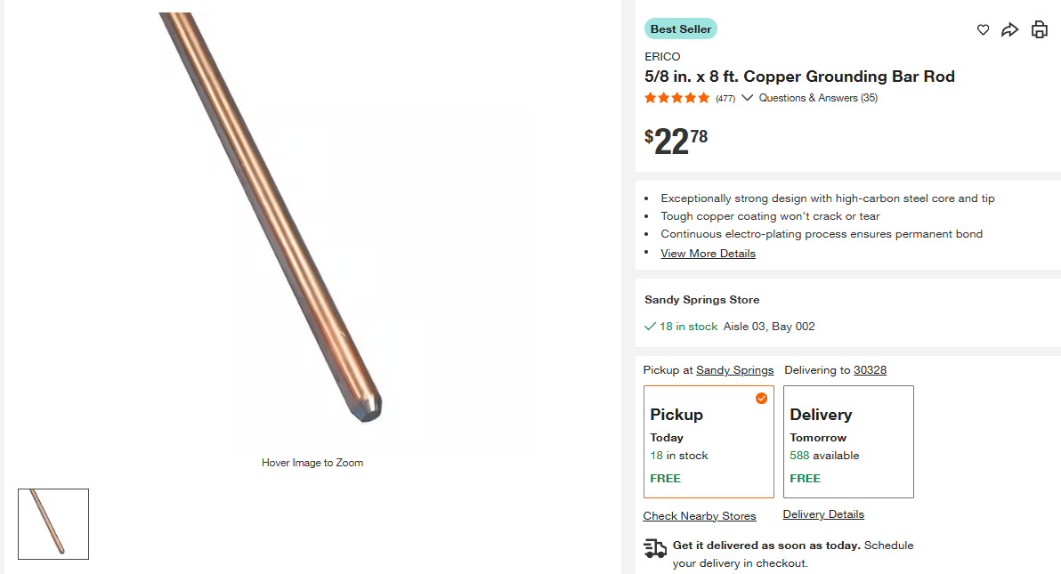 How to Install a Ground Rod for Your Ham or GMRS Antenna System – Ham ...