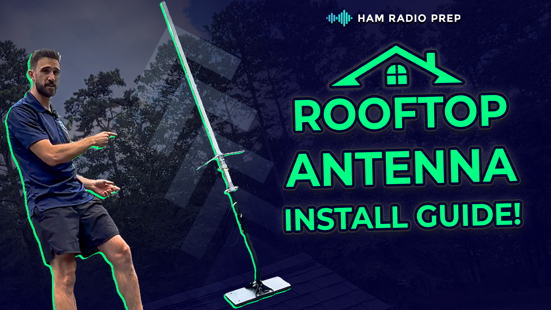 How to Install a Rooftop Ham Radio Antenna | Complete Step-by-Step ...