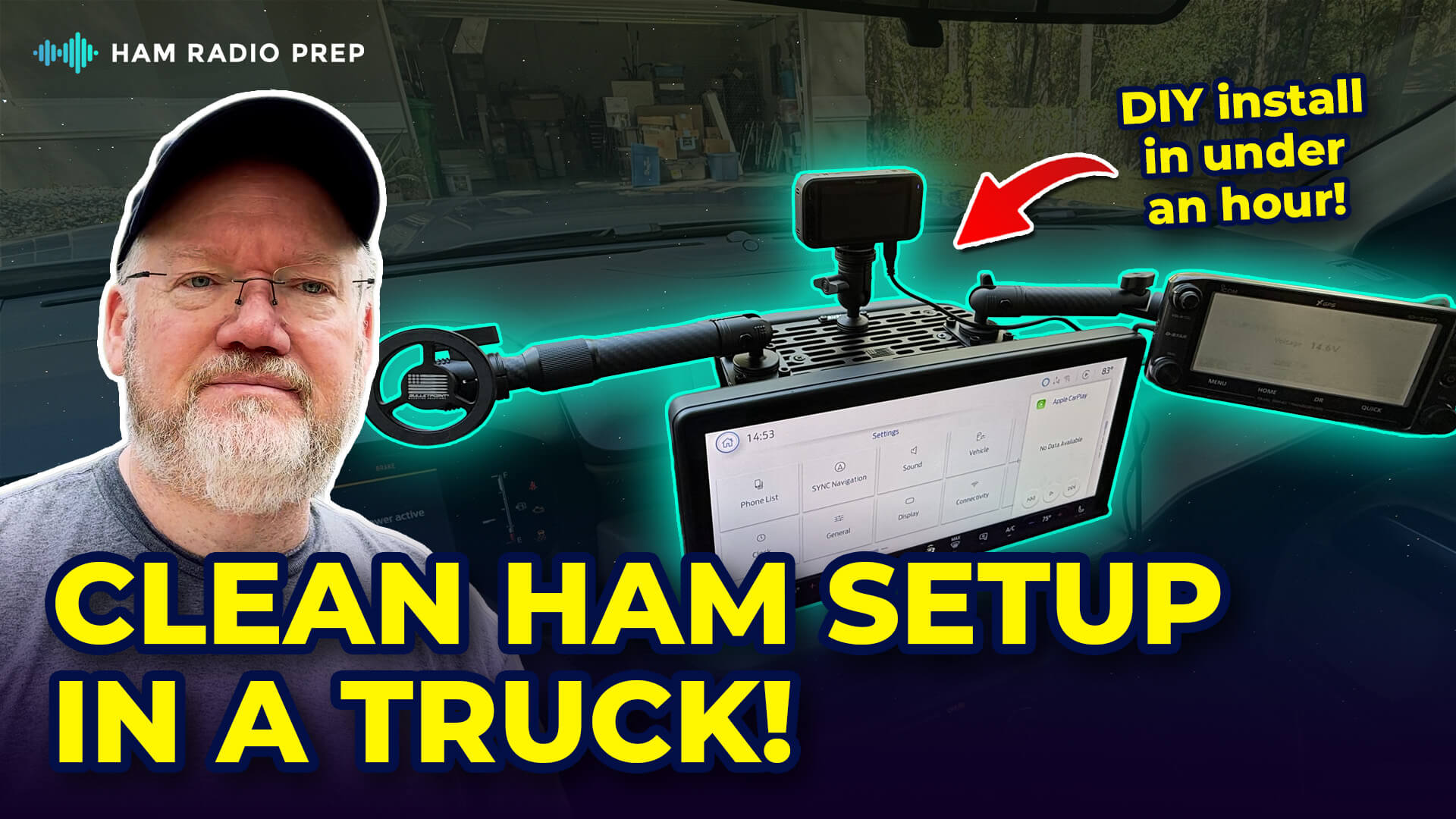 Clean Ham Setup in a Truck (DIY in Under an Hour) – Ham Radio Prep
